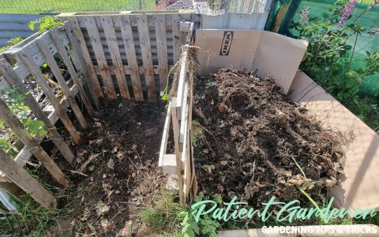 Turning A Compost Heap - Patient Gardener