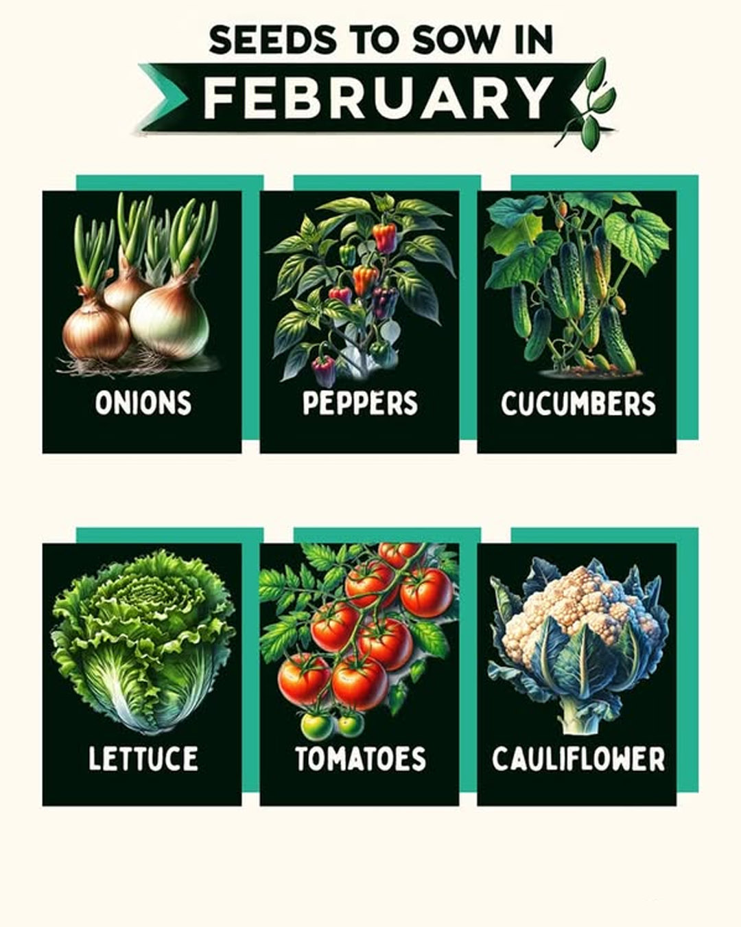 What Veg To Sow In February - Patient Gardener